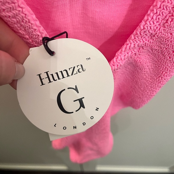 Hunza G | Swim | Nwt Hunza G Bubble Gum Classic Square Neck One Piece ...